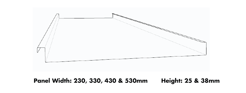 Metroll Standing Seam Cladding | STEEL SELECT®